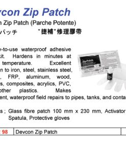812298 - Devcon Zip Patch